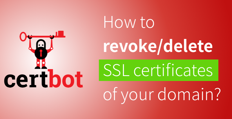 certbot 刪除不需再更新SSL的域名(domain) - BrilliantCode.net